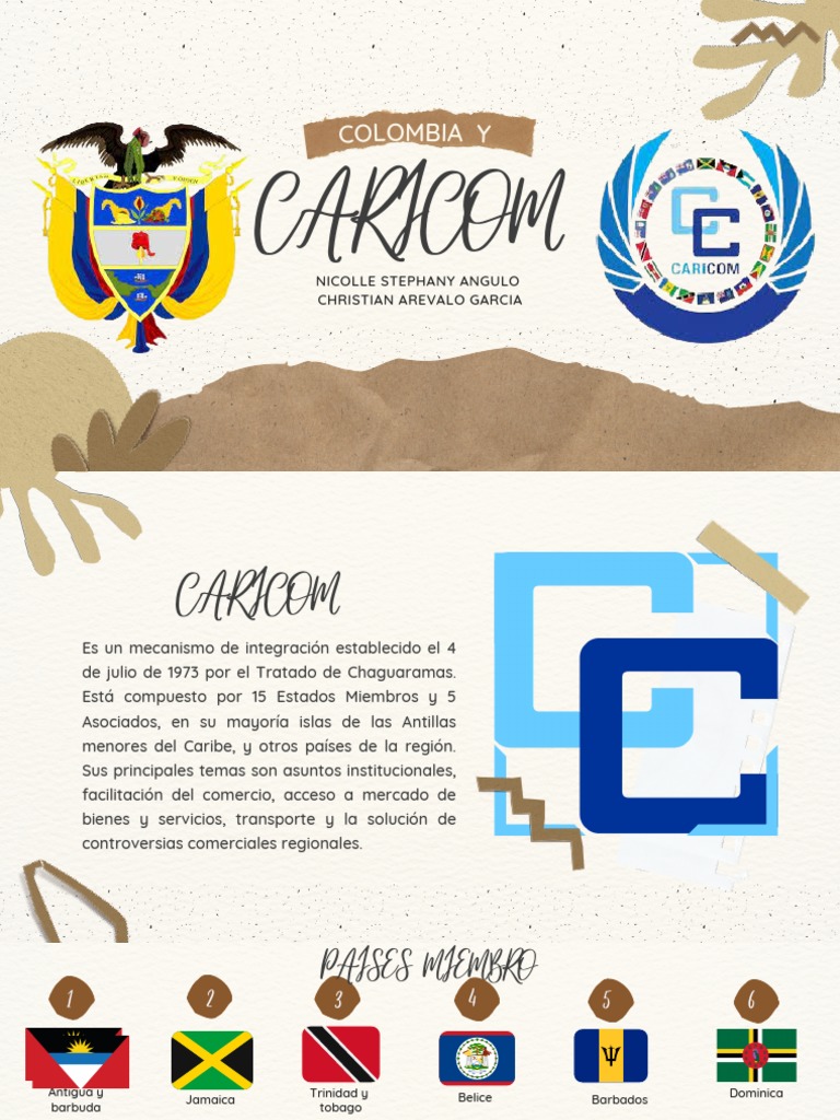 Caricom y Colombia | Descargar gratis PDF | Economias