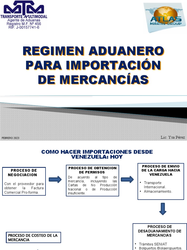 Proceso de Importación y Desaduanamiento | PDF | aduana | Economias