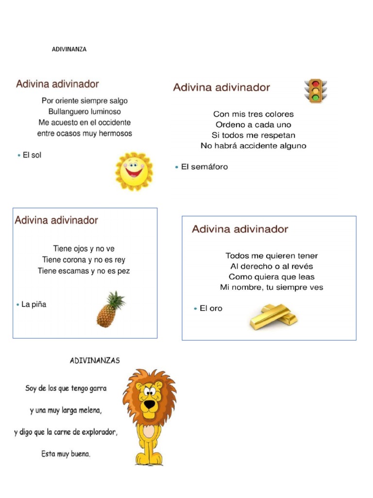 Adivinanza | PDF | Criaturas legendarias | Folklore