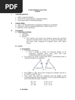 Triangle Congruence Lesson Plan | PDF | Triangle | Elementary Mathematics