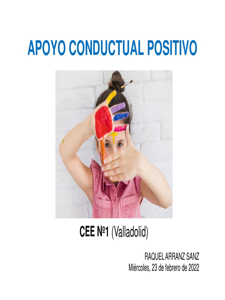 Presentación Apoyo Conductual Positivo CEE | PDF | Las emociones | Cerebro Presentación Apoyo Conductual Positivo CEE | PDF | Las emociones | Cerebro