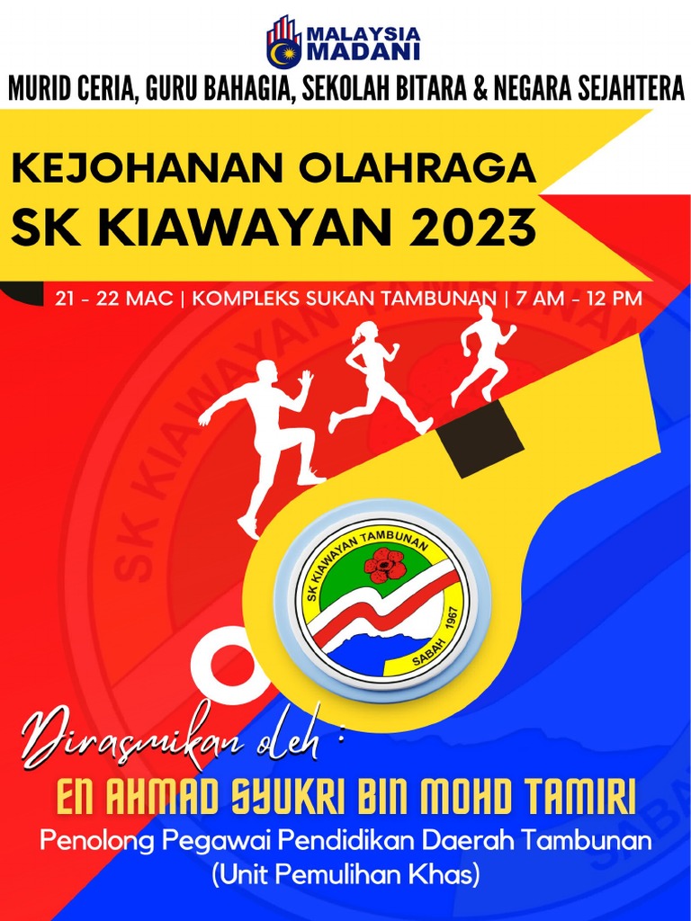 Buku Program Sukan | PDF