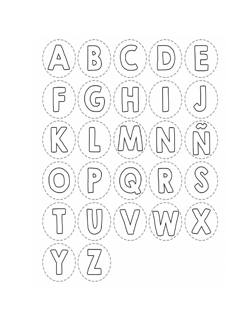 Abecedario en Imprenta | PDF