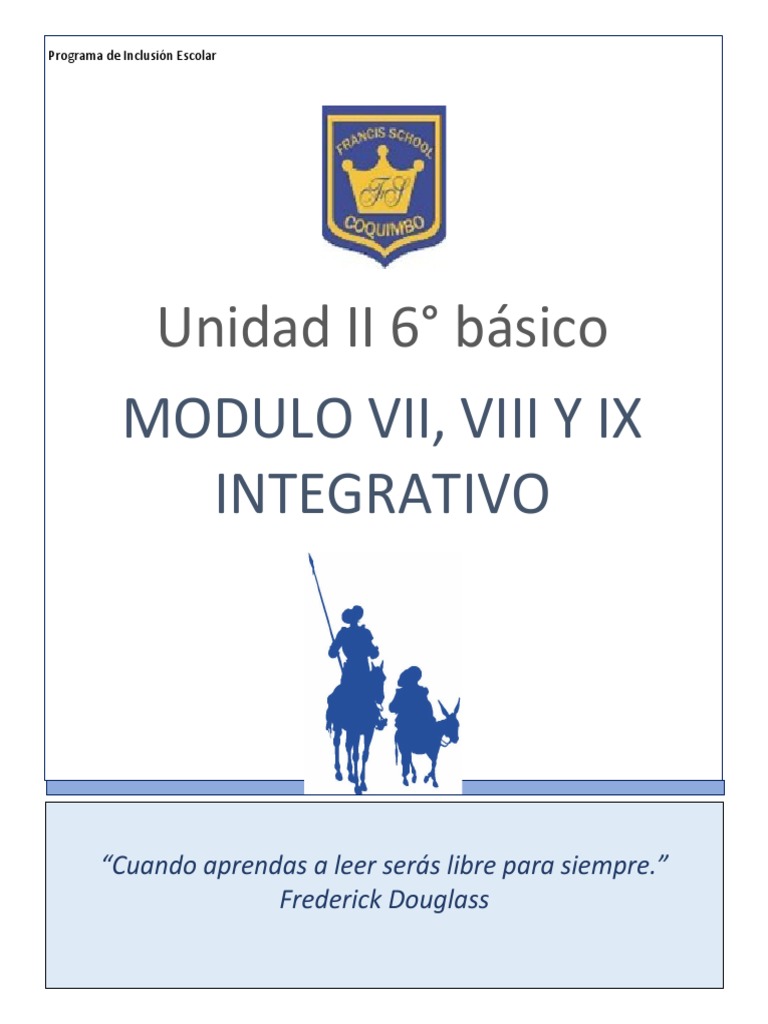 Modulo Integrado 6to Básico 7, 8 y 9 | PDF