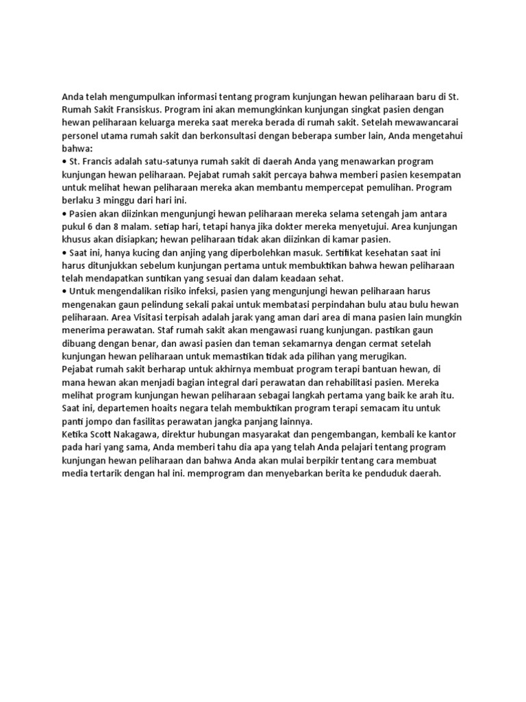 PR Writing - Goals 1 | PDF