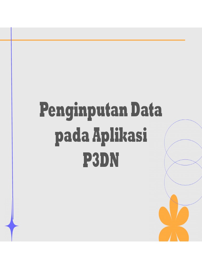 Panduan Input Data Aplikasi P3DN | PDF | Bisnis | Pengelolaan Keuangan ...