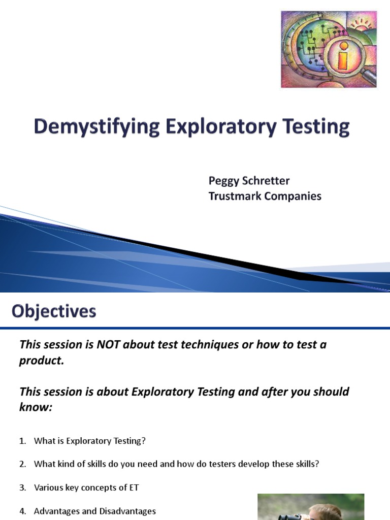 Exploratory Testing Pdf Software Testing Cognition