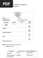 Two Column Cash Book Format | PDF