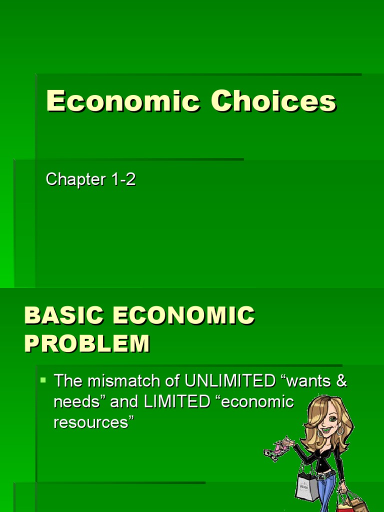 Economic Choices | PDF