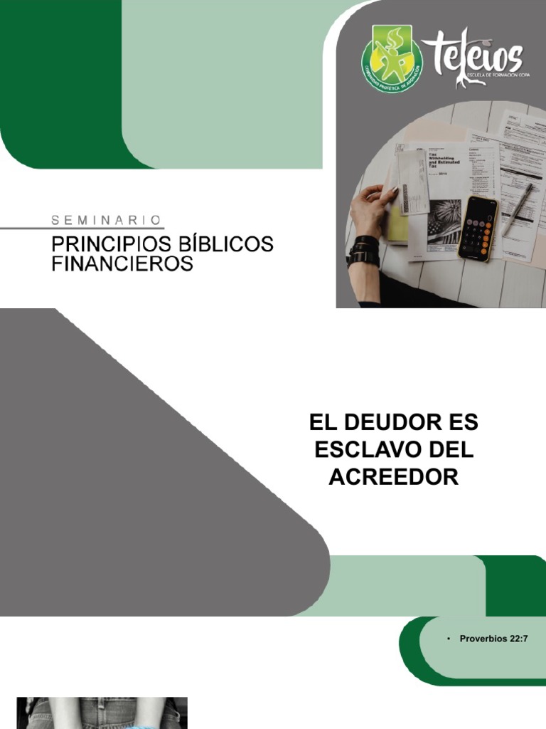 El Deudor Es Esclavo Del Acreedor | PDF