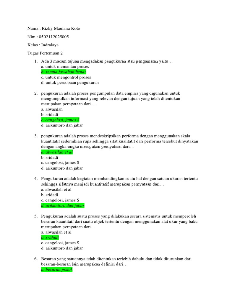 Materi Rancangan Percobaan | PDF