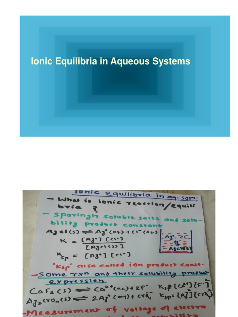 Ionic Equilibria | PDF | Acid | Hydroxide Ionic Equilibria | PDF | Acid | Hydroxide