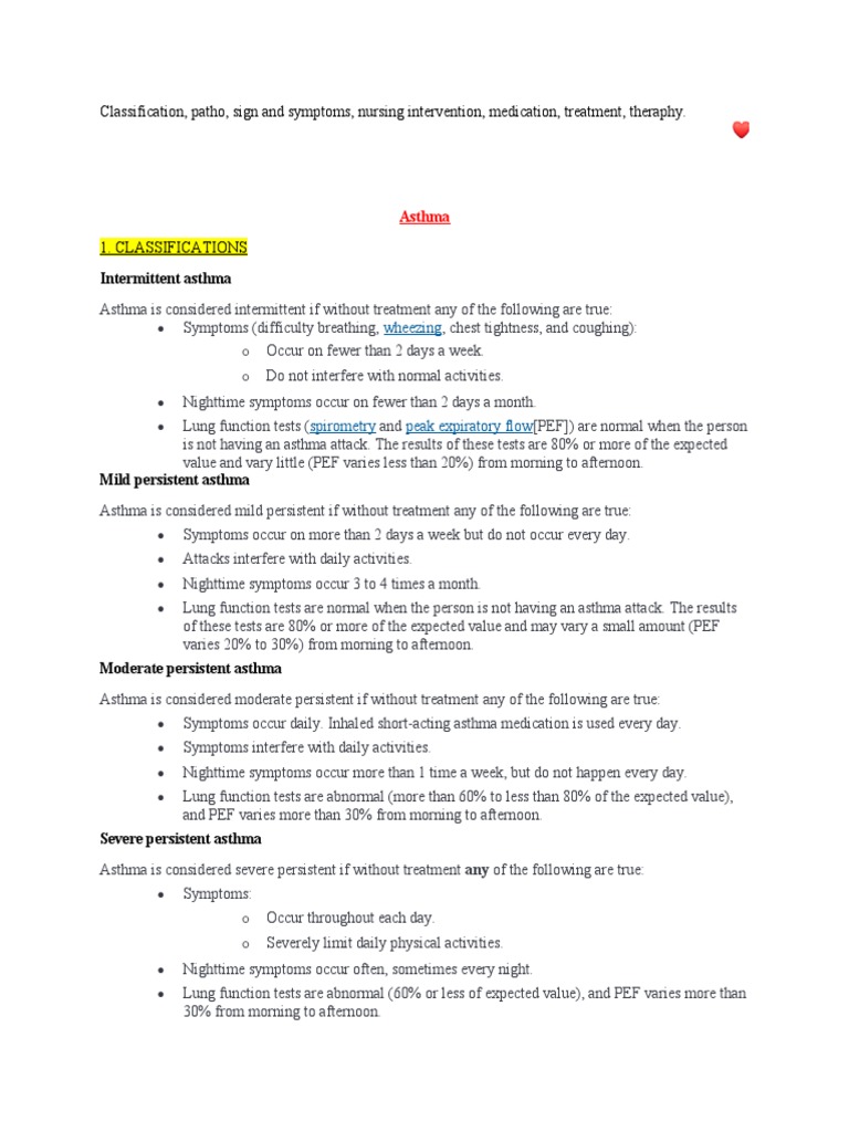 Concept Map Drafts | PDF | Asthma | Cough