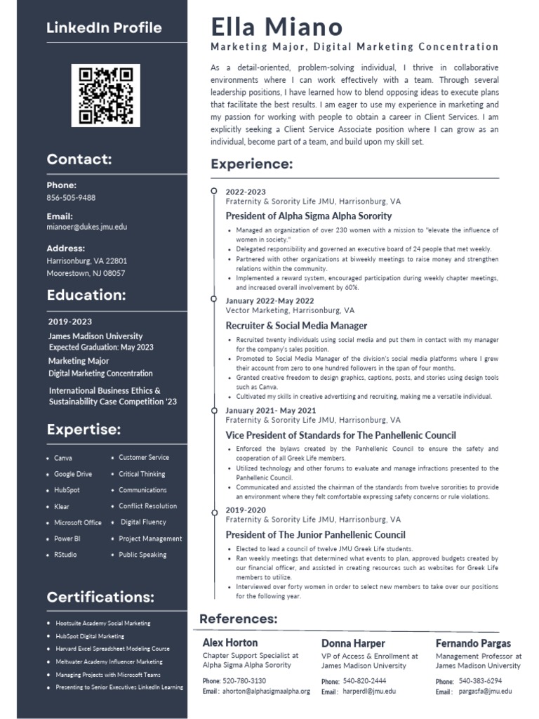 Morgan Stanley Updated Resume | PDF | Fraternities And Sororities | Communication