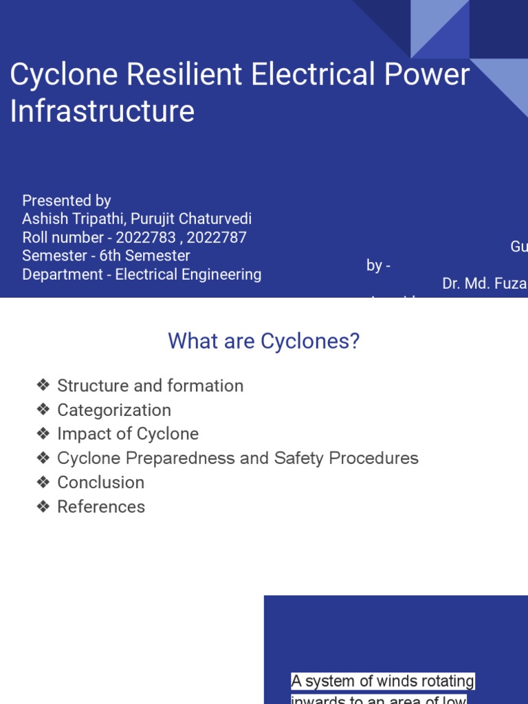 Cyclone-Resilient Power Systems Guide | PDF | Tropical Cyclones | Cyclone