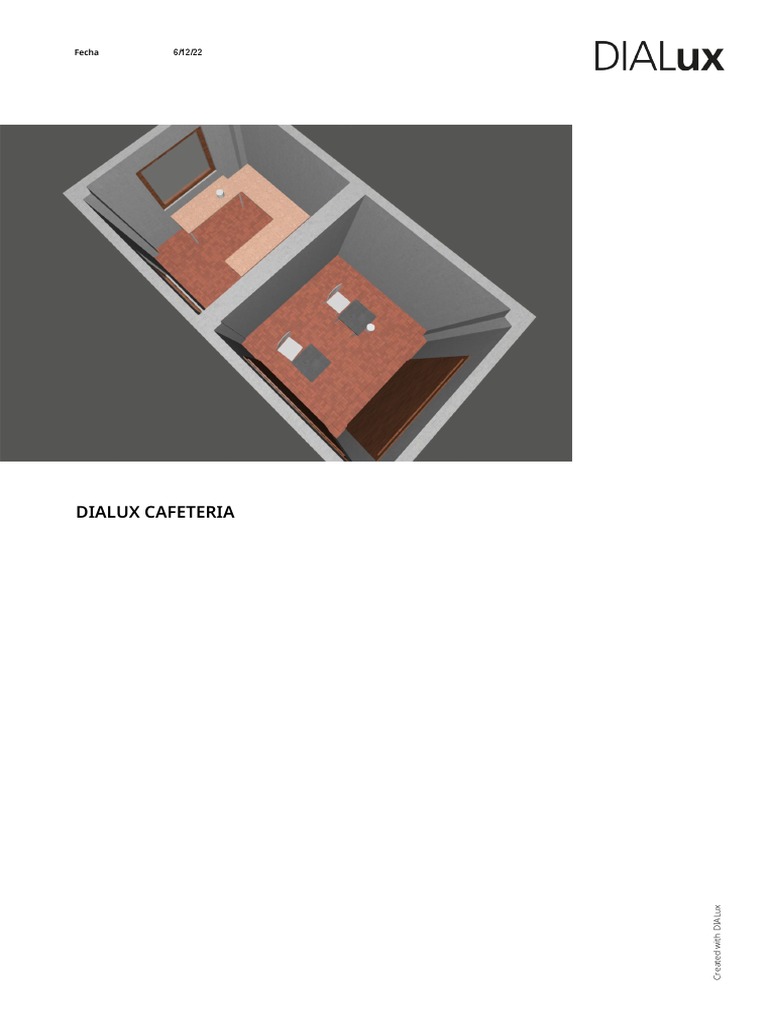 10.4 Estudio Fotometrico Cafeteria | PDF | Diodo emisor de luz ...
