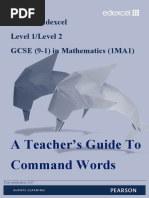 IGCSE Edexcel Maths Formula Sheet | PDF
