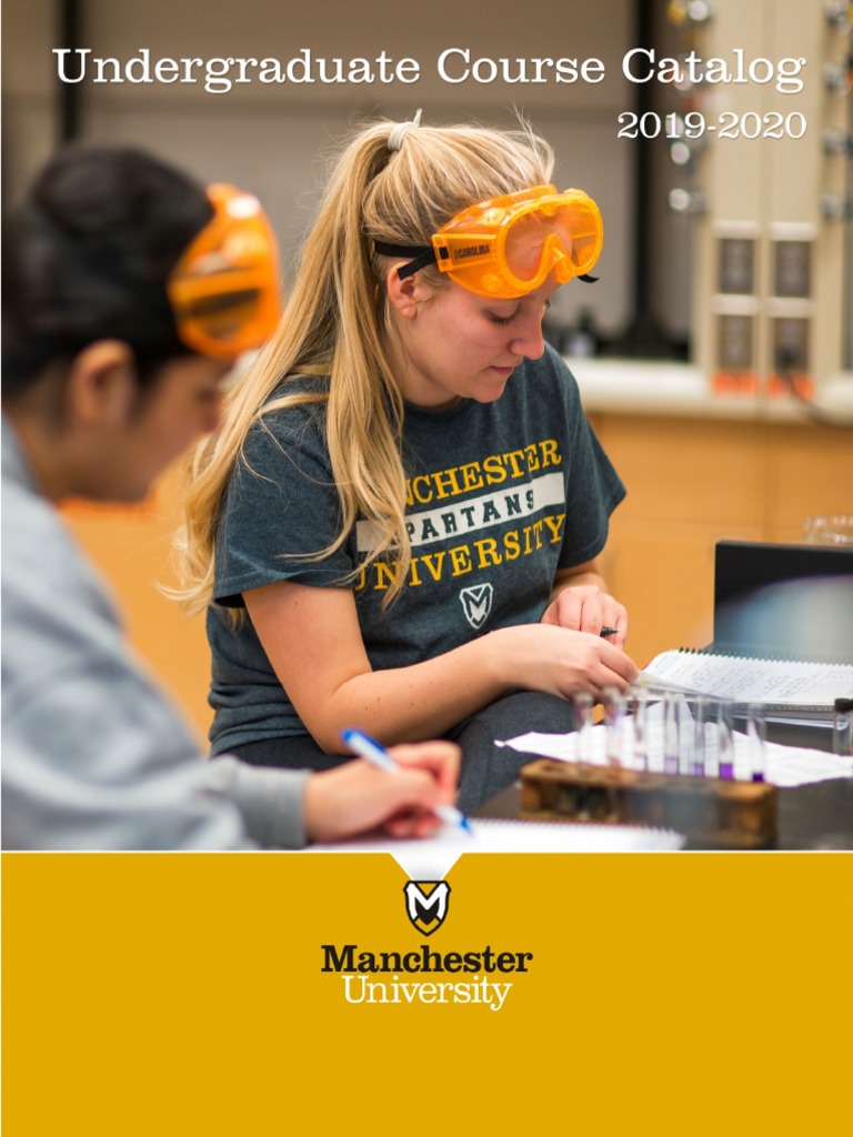 Manchester 2019-2020-Undergraduate-Course-Catalog | PDF