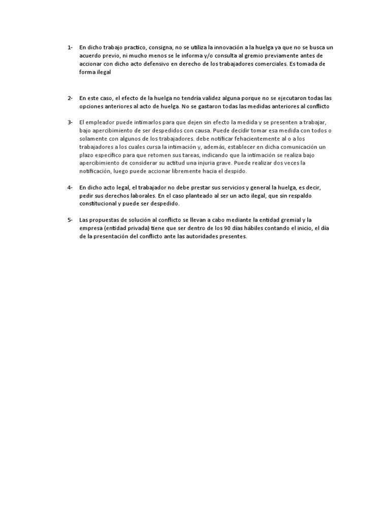 tp3 Derecho Laboral - Grupal | PDF