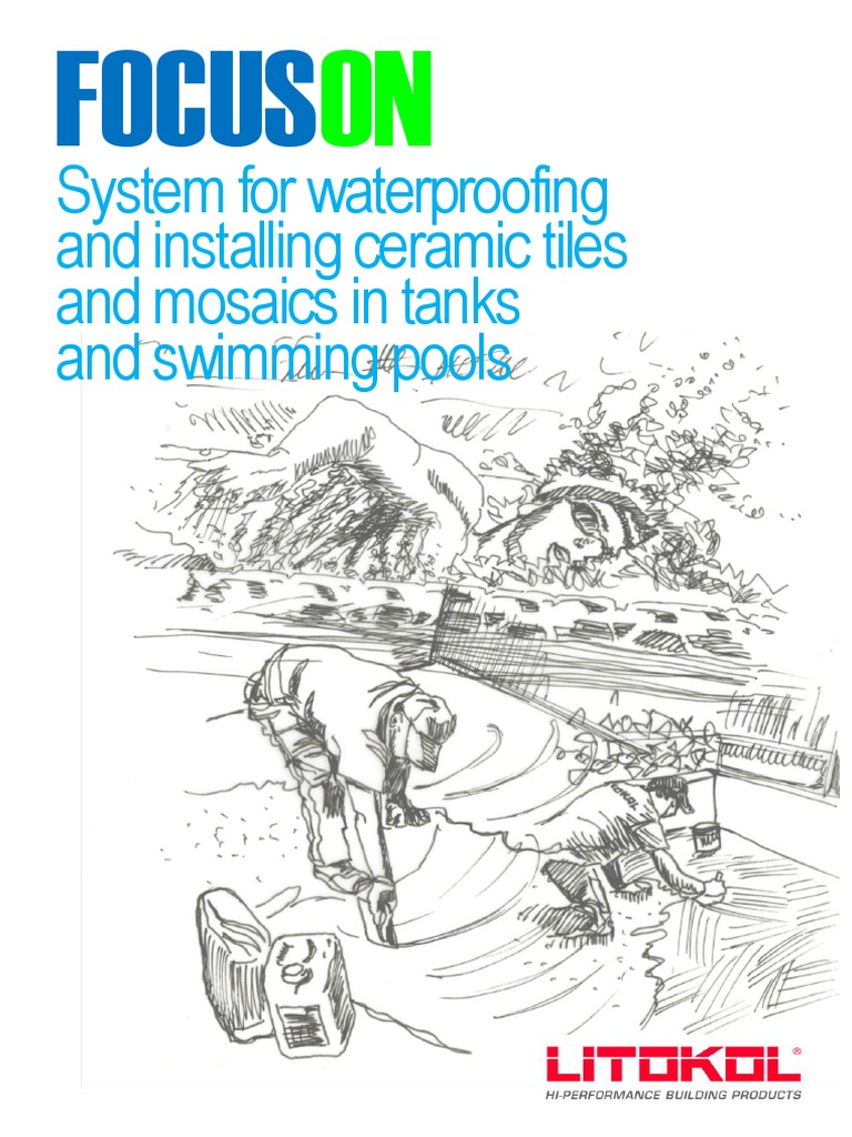 System For Waterproofing and Installing Ceramic Tiles and Mosaics in ...