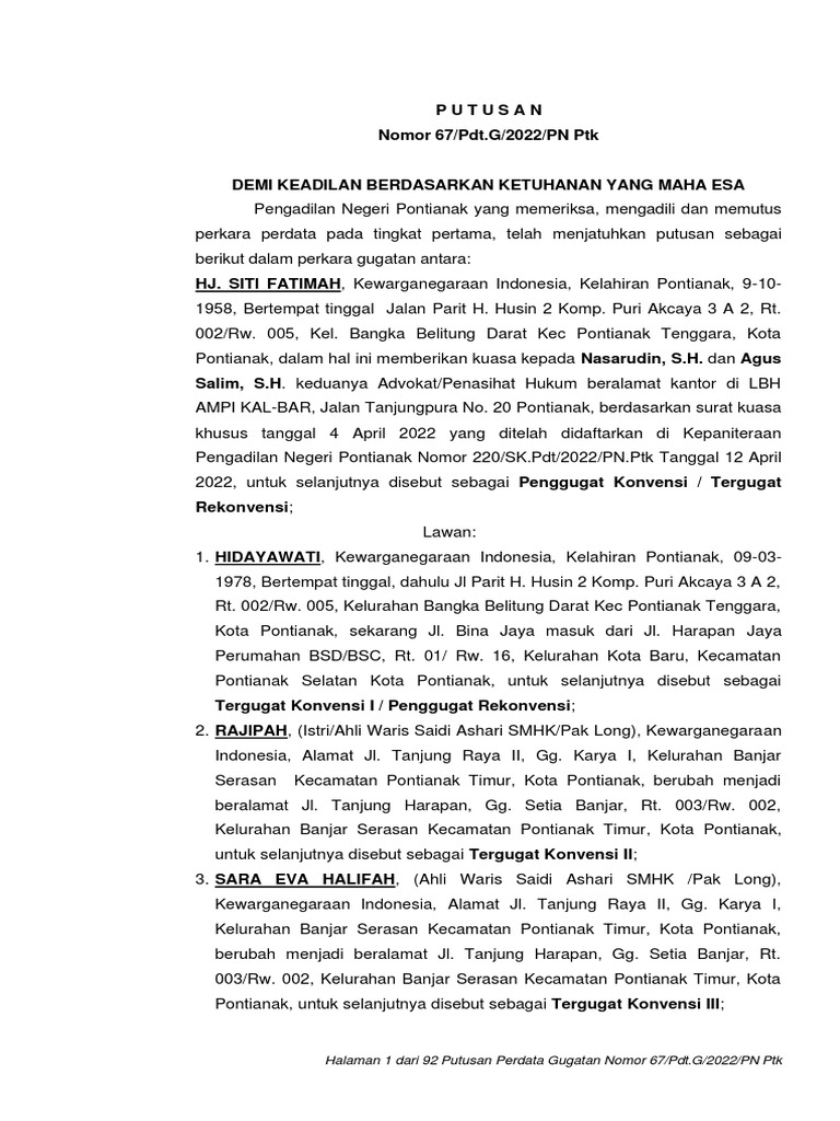 salinan_putusan_67_Pdt_G_2022_PN_Ptk | PDF