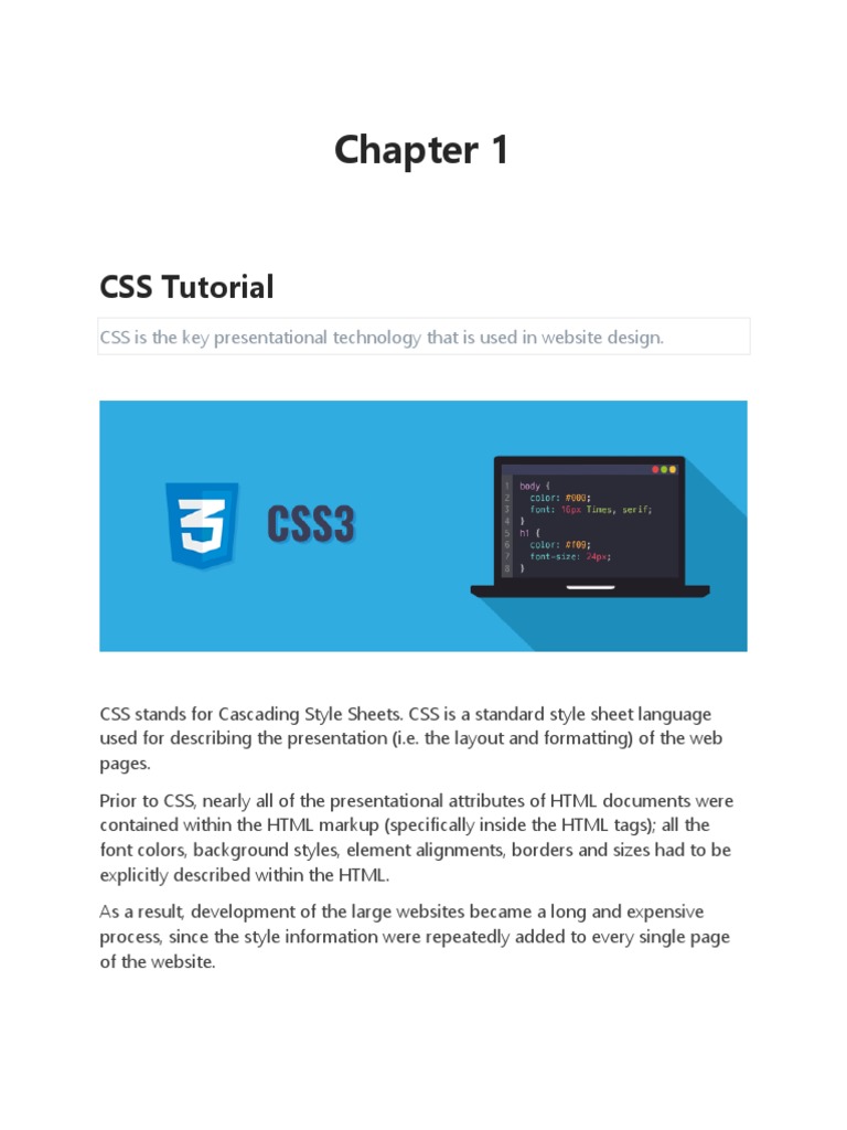 CSS Manual | PDF | Html | Typefaces CSS Manual | PDF | Html | Typefaces