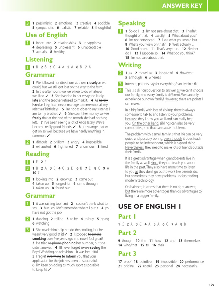 English Language Practice | PDF