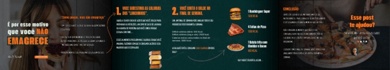 Voce Subestima As Calorias Dos "Lanchinhos". Você Chuta O Balde No Final de Semana. 1200 Kcal | PDF