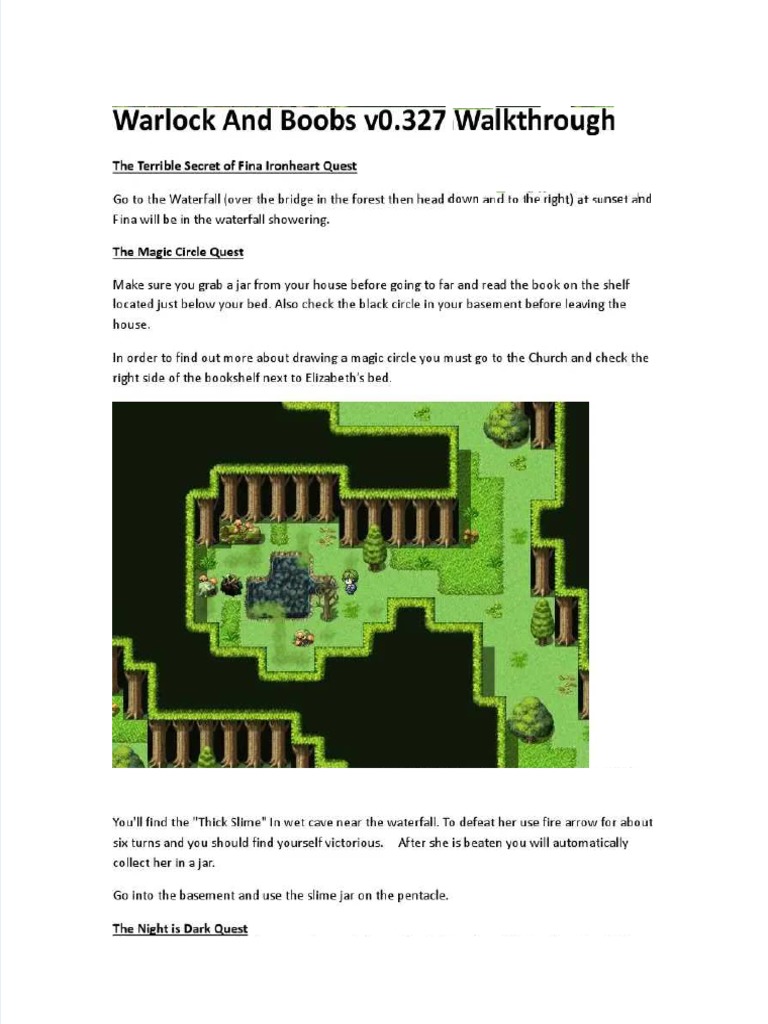 PDF Warlock and Boobs v327 Walkthrough | PDF