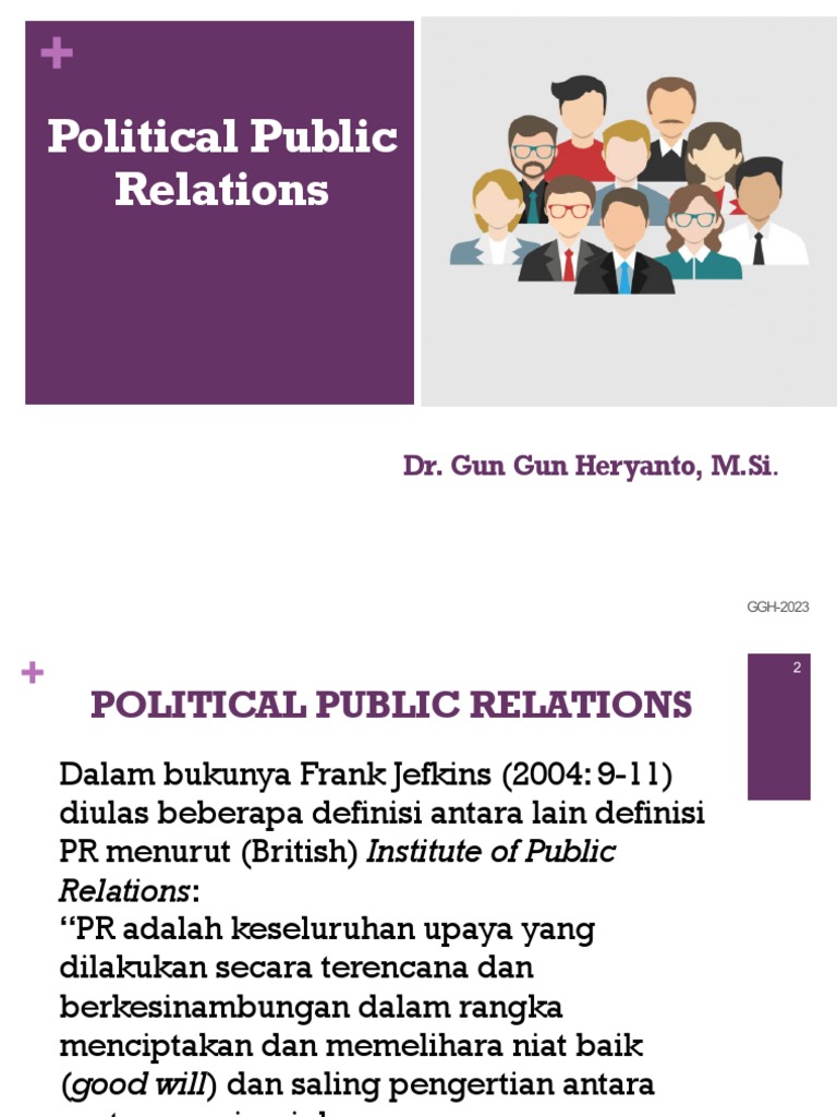 Materi 11 - Political Public Relations | PDF | Ilmu Sosial