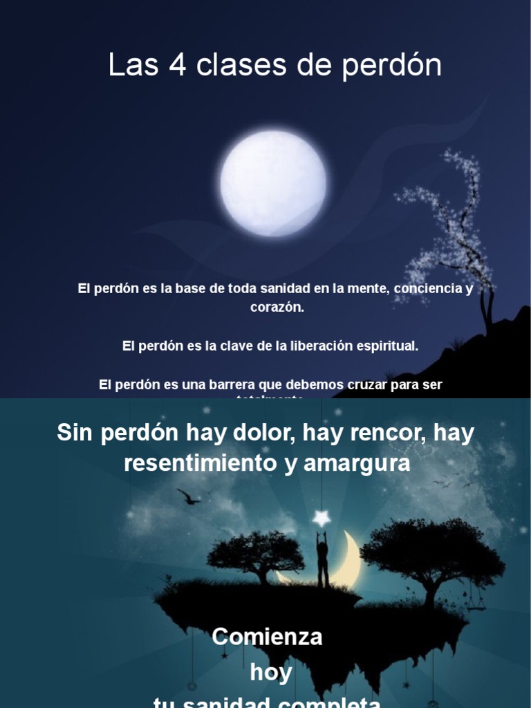 Las 4 Clases de Perdón | PDF | Perdón | Amor