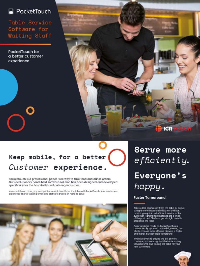 PocketTouch Brochure Web - 2021 04 16 105225 | PDF | Waiting Staff | Computing