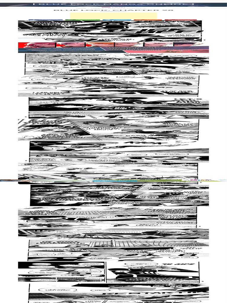 Pantopbaldelor RO: Blue Lock, Chapter 98 | PDF