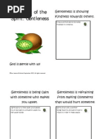 Fruit of The Spirit "JOY" Arts & Craft Book | PDF | Fruit Of The Holy ...