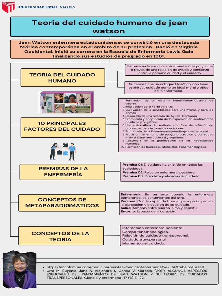 TEORIA JEAN WATSON | PDF | Enfermería | Teoría