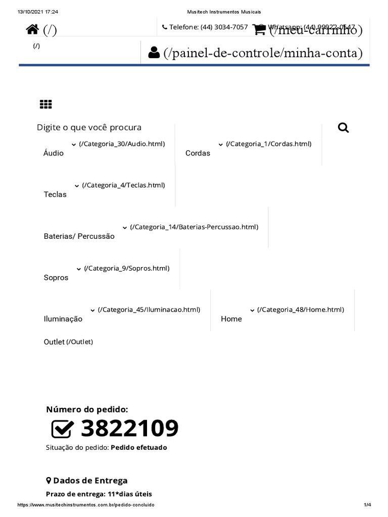 Musitech Instrumentos Musicais | PDF