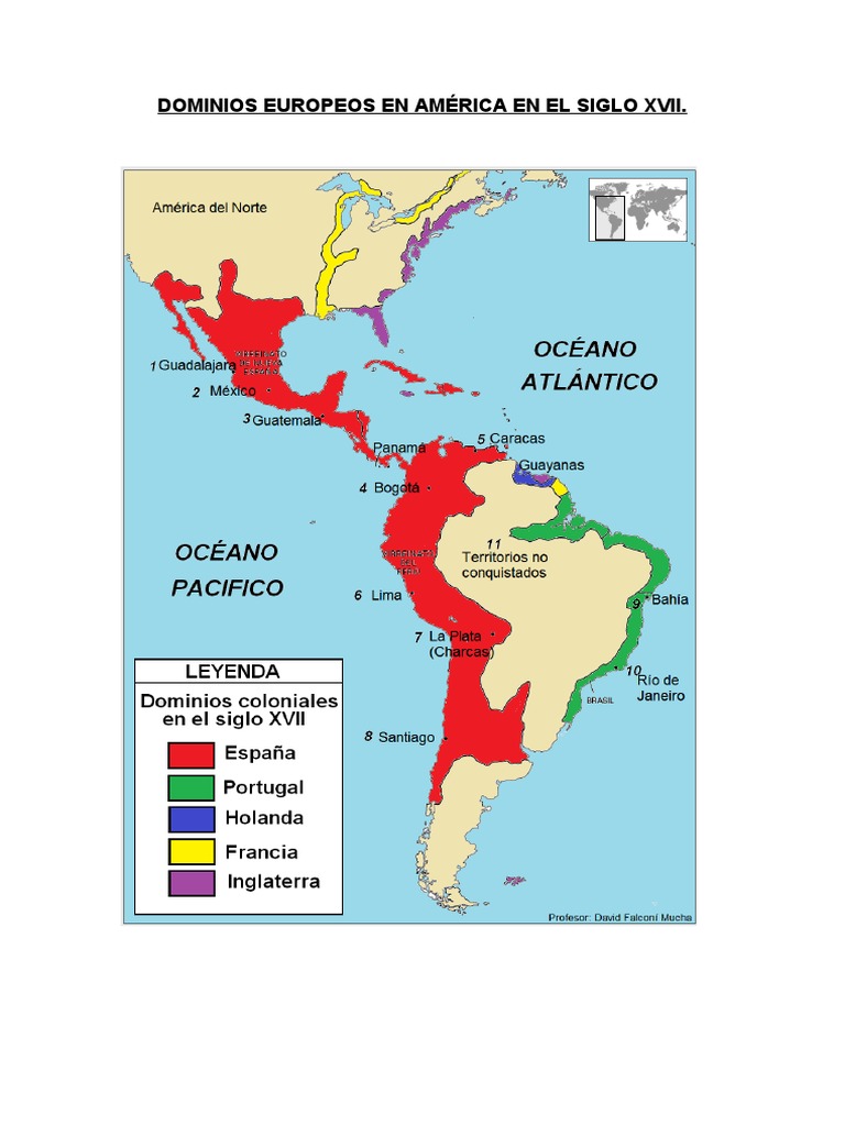 Mapas Independencias de America | PDF
