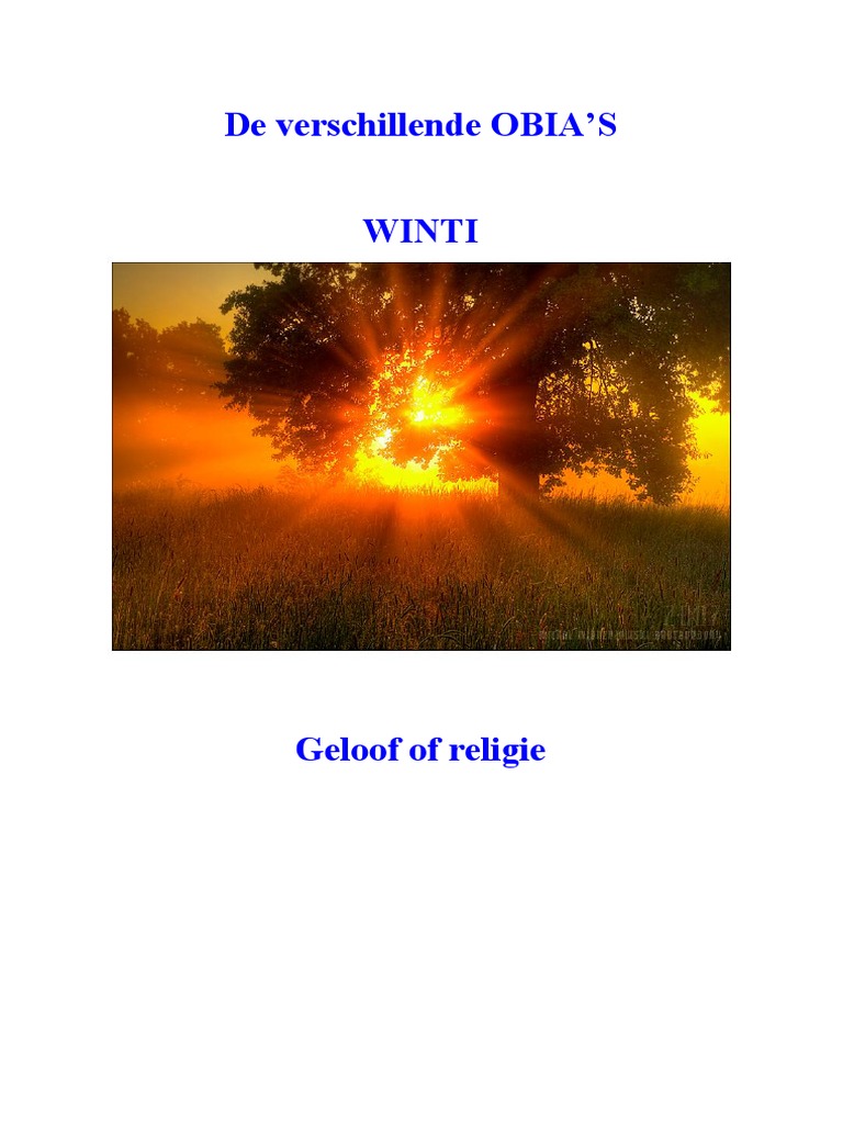 Winti Soorten | PDF