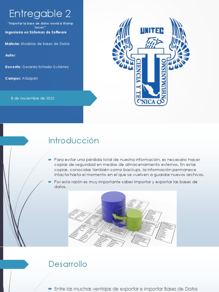 Entregable 2 Modelo de Bases de Datos | PDF