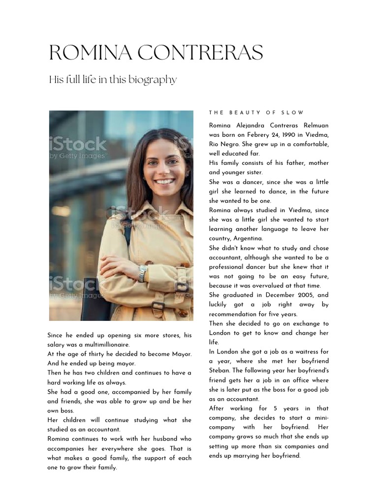 White Minimalist Editorial Lifestyle Article Page A4 Document | PDF