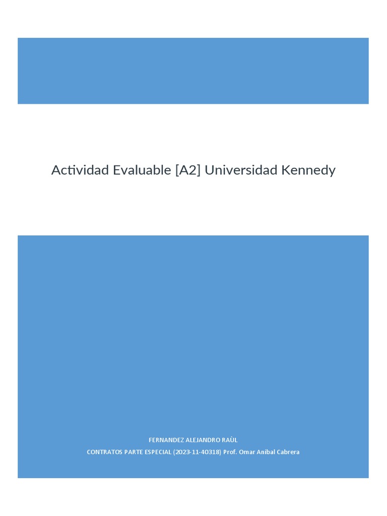 Actividad Evaluable (A2) | PDF