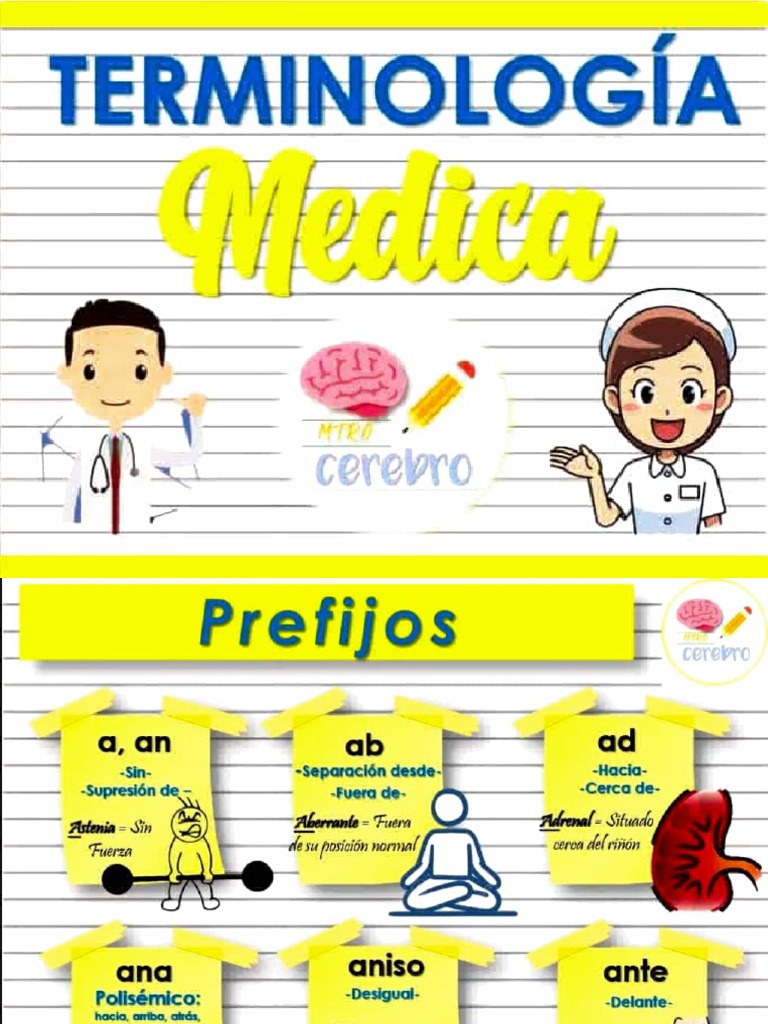 Terminología Médica Esencial | PDF | Morfología (biología) | Medicina ...