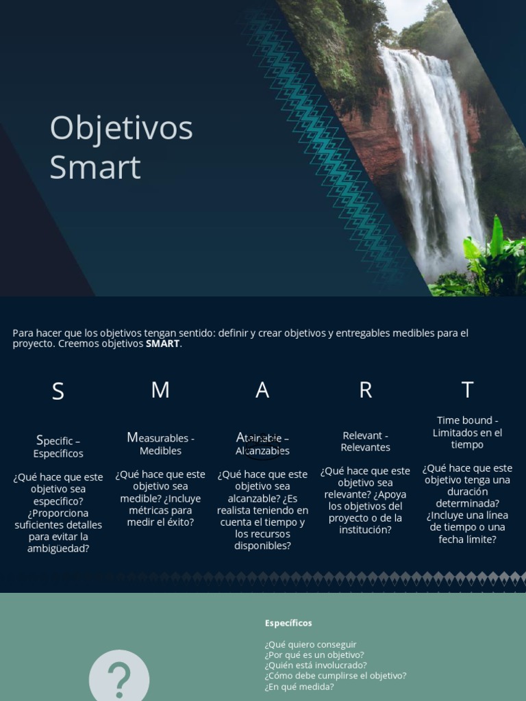 Objetivos SMART | PDF