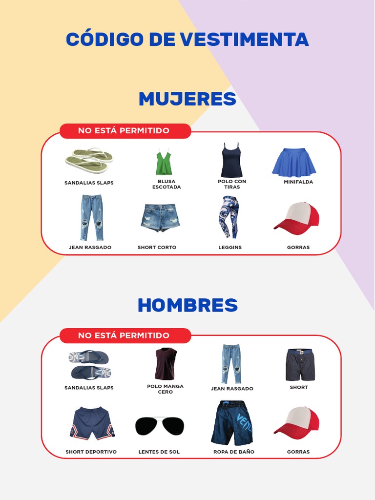 Código de Vestimenta: No Está Permitido | PDF
