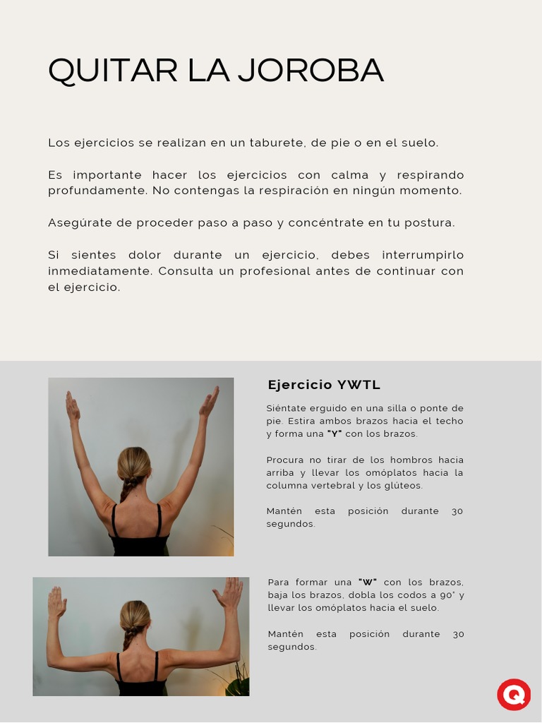 Ejercicios para Mejorar la Postura | PDF | Salud y bienestar