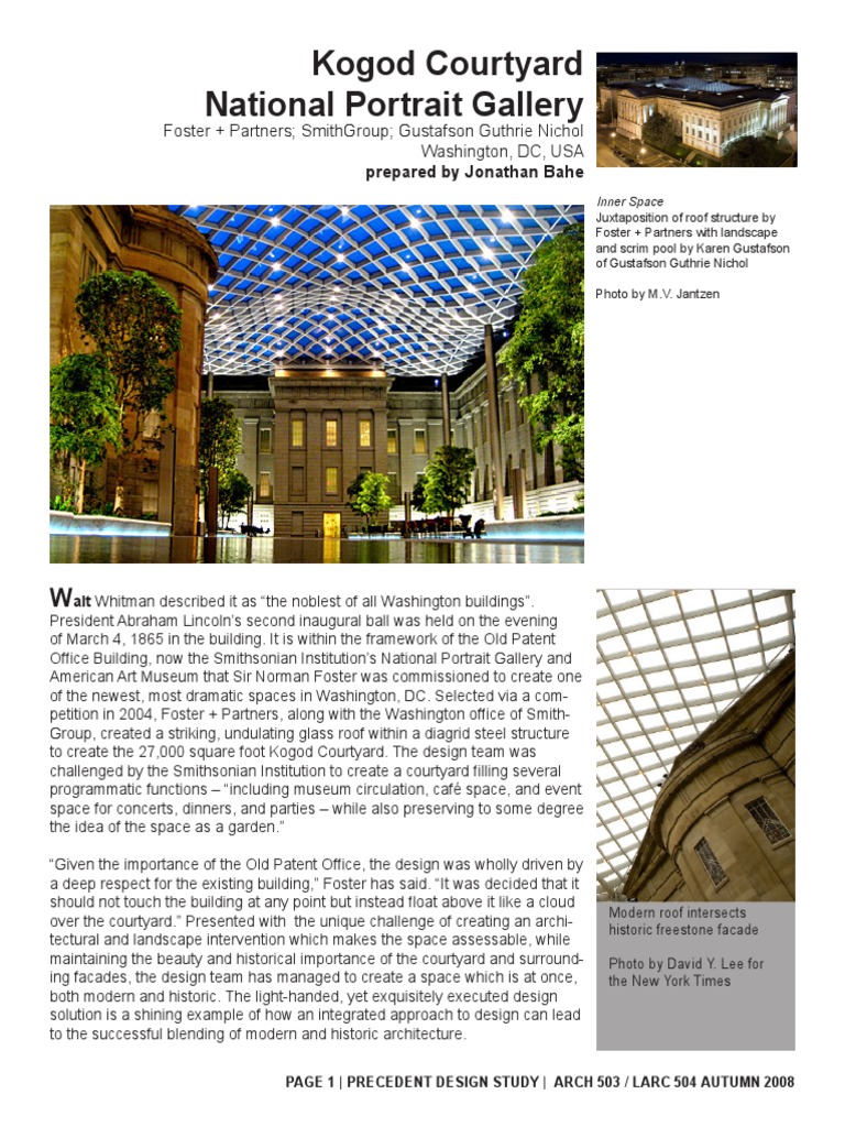 Kogod Courtyard | Download Free PDF | Smithsonian Institution ...