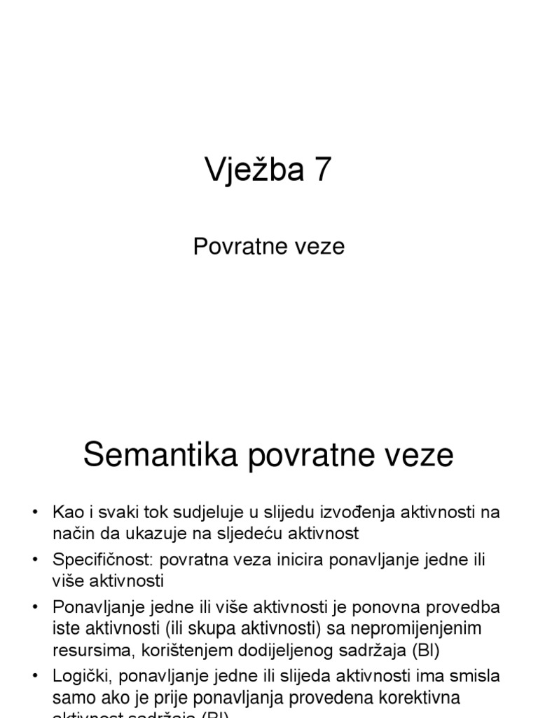 Vjezbe 7 - Povratne Veze | PDF