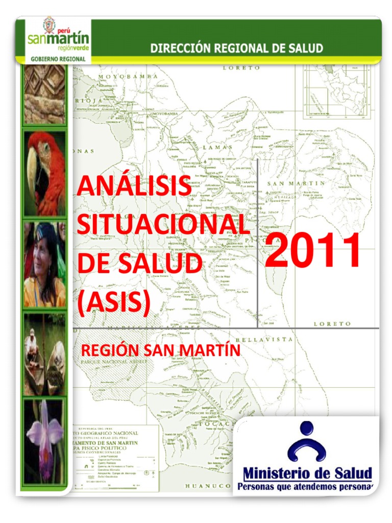 Análisis Situacional de Salud (ASIS) : Región San Martín | PDF | Agua