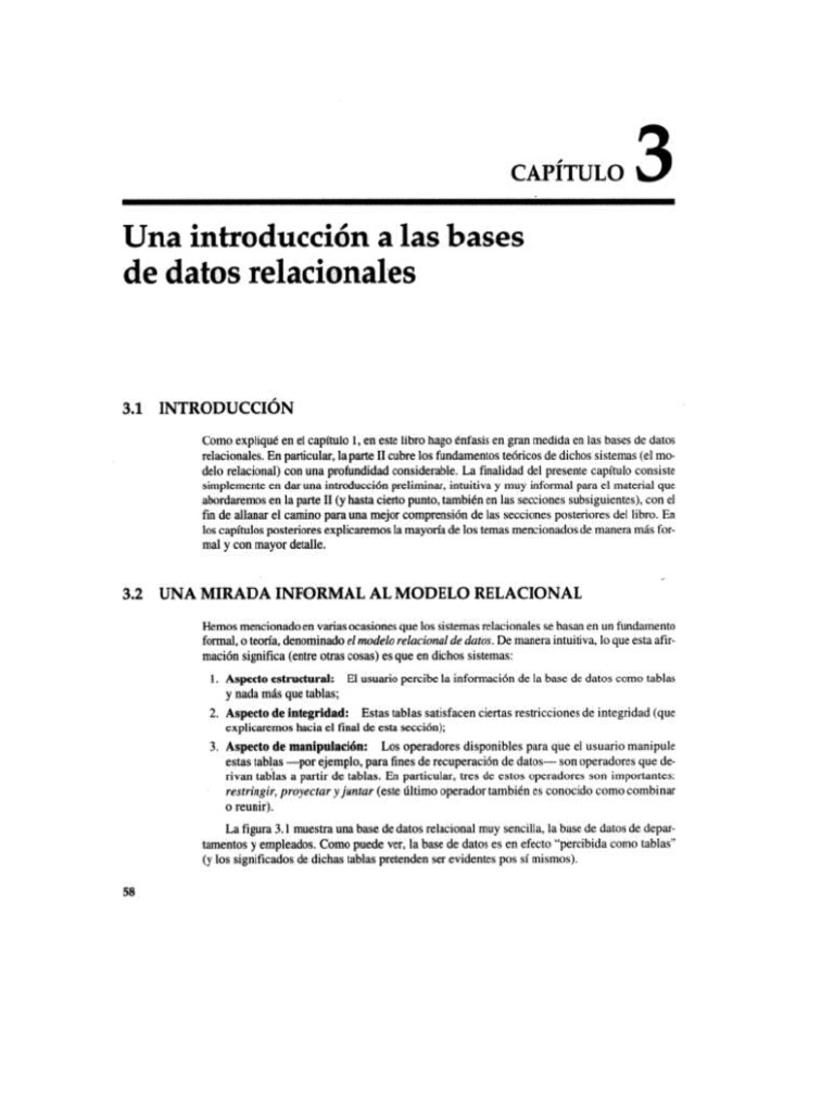 Guía Esencial de Bases de Datos | PDF