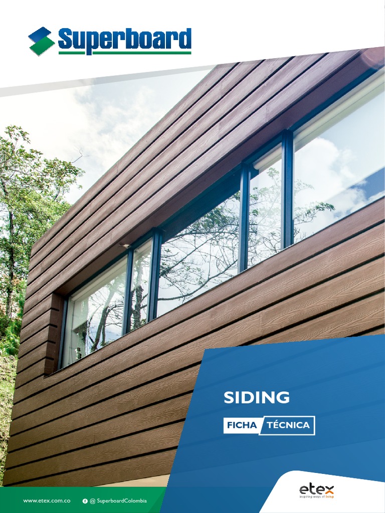 Placa Superboard Siding | PDF | Ciencias fisicas | Ingeniería de ...